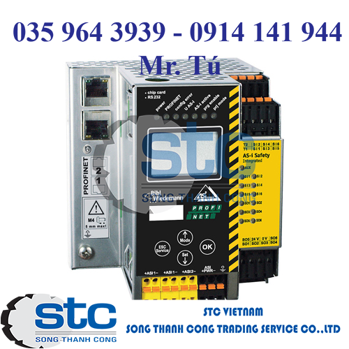 BWU3274 ASi-3 PROFIBUS Gateway Bihl+wiedemann Vietnam - Leuze ...