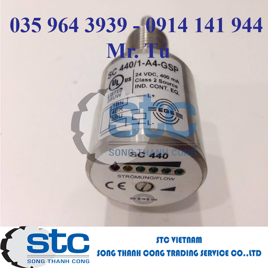 SC440/1-A4-GSP Id-No: P10523 Cảm biến lưu lượng EGE Elektronik Vietnam ...